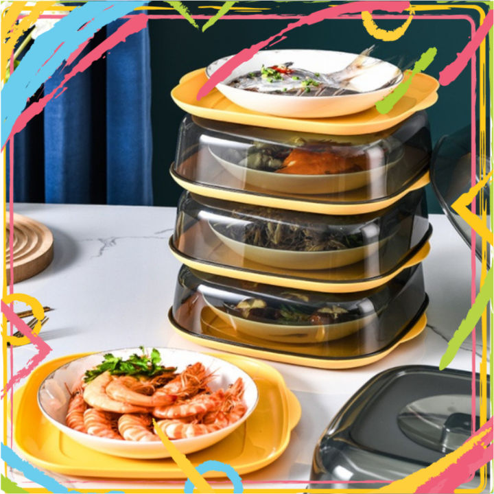 Stackable Food Cover Microwave Insulation Storage Tudung Saji Moden ...