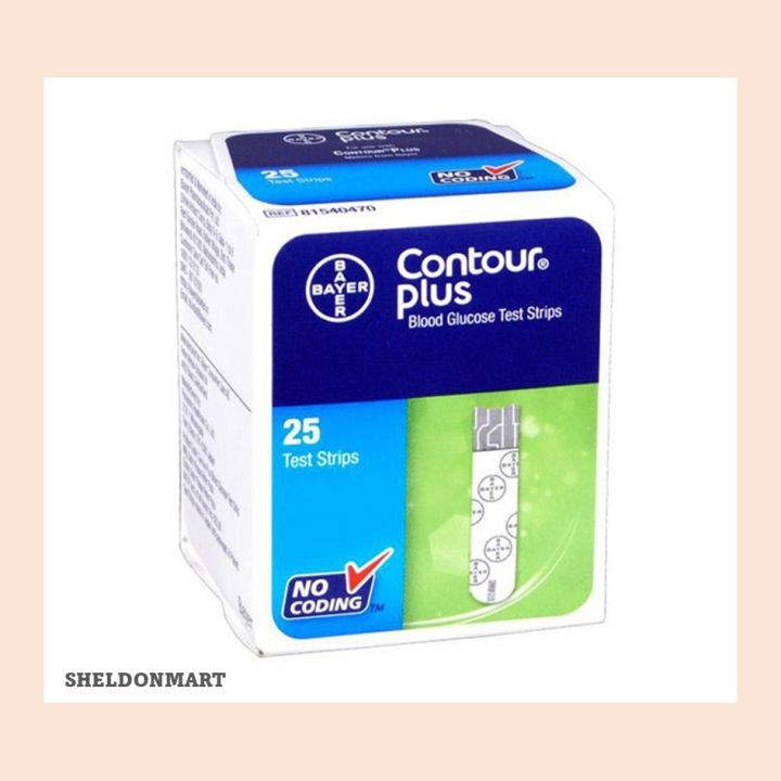 [EXP: 09/2026] CONTOUR PLUS TEST STRIPS 25's / 2 x 25's | Lazada