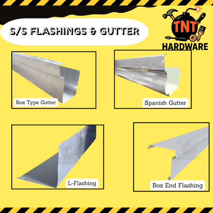 Stainless Gutter for roofing Box type, Spanish gutter, Flashing, SUS202 ...