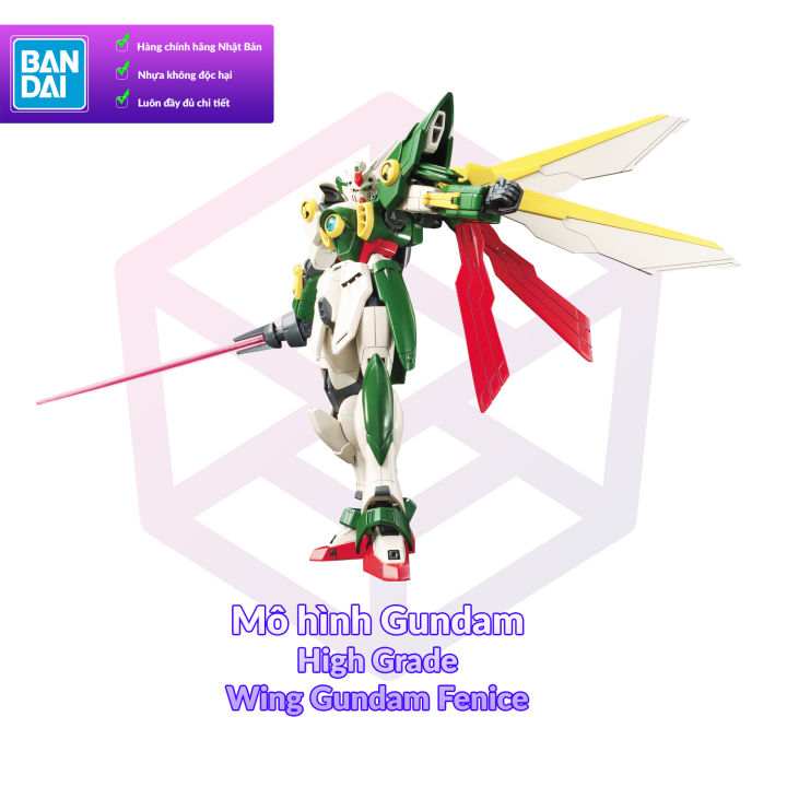 [7-11/12 VOUCHER 8%]Mô Hình Gundam Bandai HG 006 Wing Gundam Fenice 1/144 Build Fighters [GDB ...