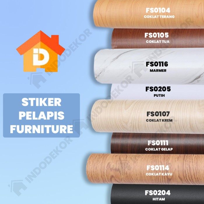 Stiker HPL - Pelapis Kayu Triplex Meja Lemari - Sticker HPL Tacon ...
