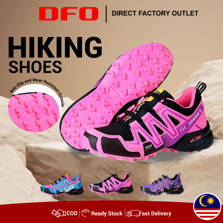 DFO Trail Hiking Shoes Women Outdoor Camping Shoes Sport Running Shoes ...