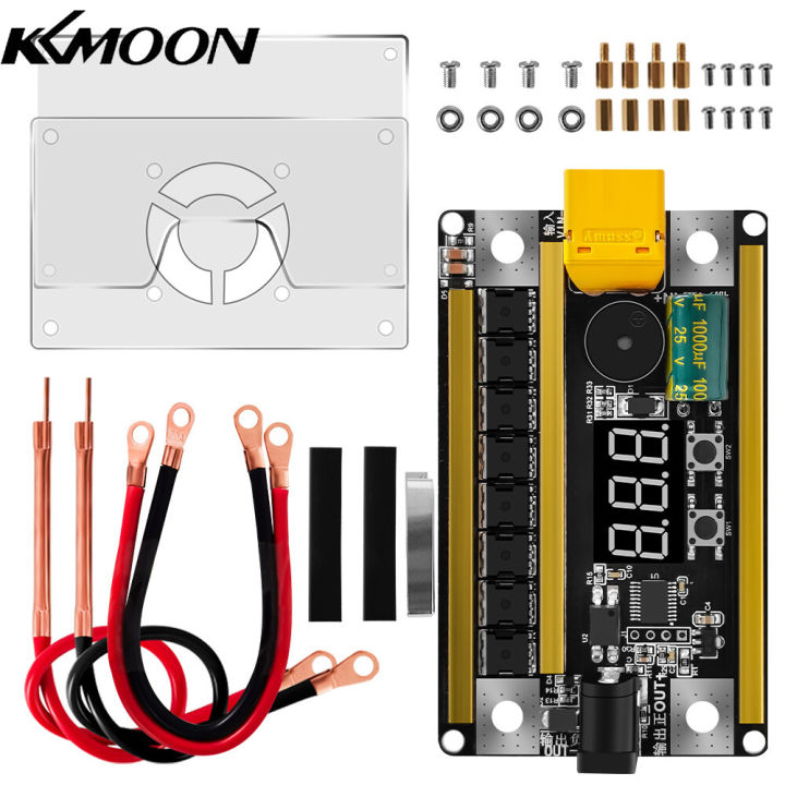KKmoon 99เกียร์บอร์ดคอนโทรลเครื่องเชื่อมจุดเล็กปรับพลังงานได้สำหรับ ...