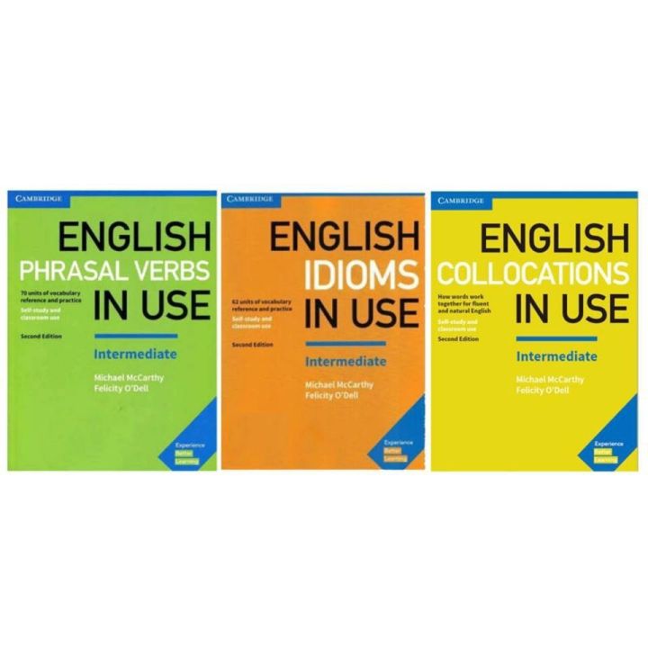 [3 Books Collection ] Intermediate Cambridge English In Use Pharsal ...