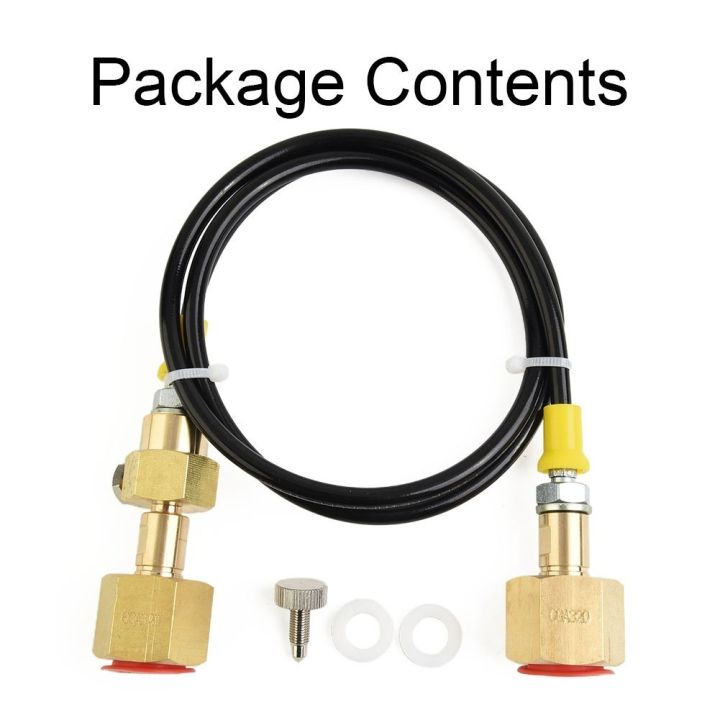 Big CO2 Tank Refill Station Charging Adaptor Transfer 36\'\' Hose ...