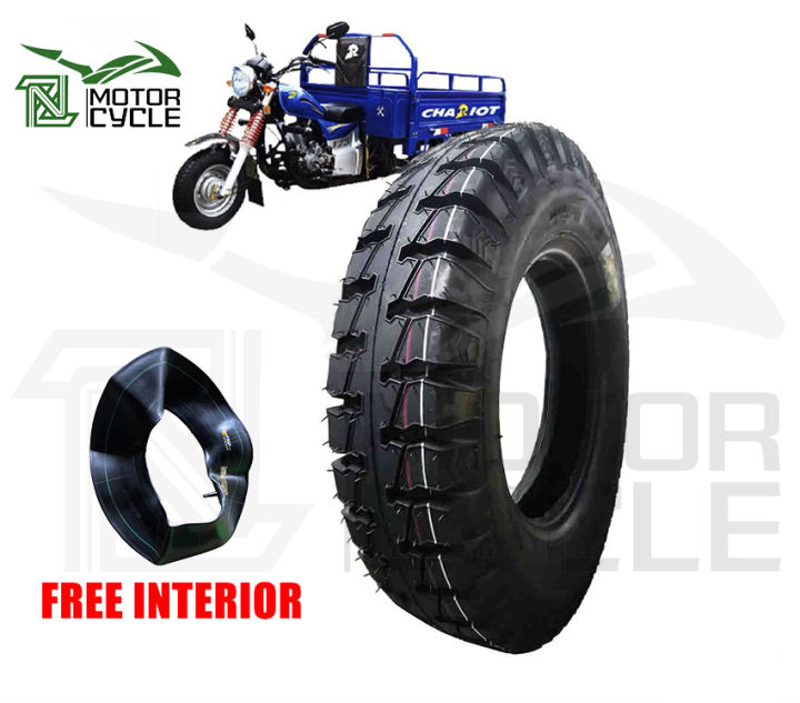 NZ MOTORCYCLE FMP 500-12 44/55TT 6PLY FREE INTERIOR BAJAJ RE / YAMAHA ...