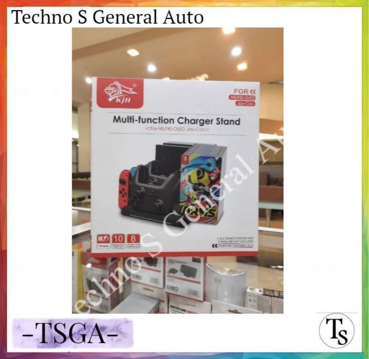Multifunction Charger Stand for Nintendo Switch Oled V1 V2 KJH | Lazada ...