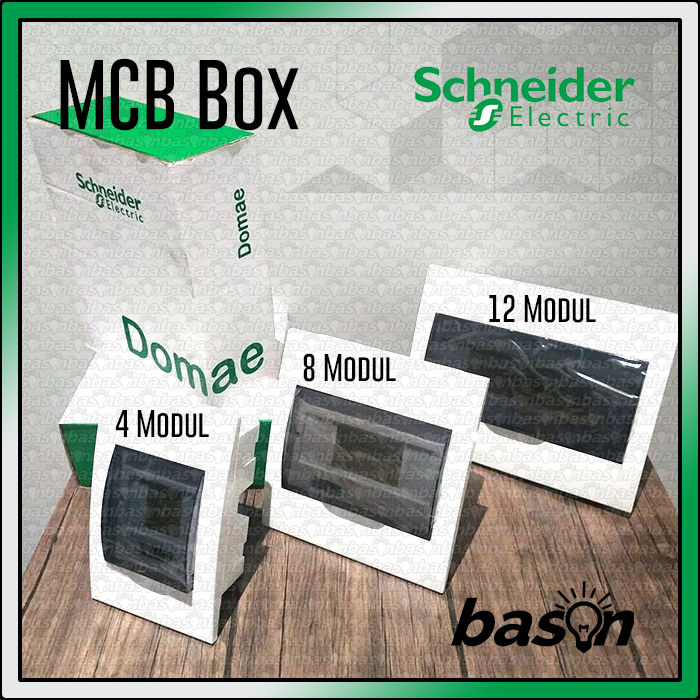 SCHNEIDER Domae MCB Box 4 Modul / 8 Modul / 12 Modul - Panel Kosong ...