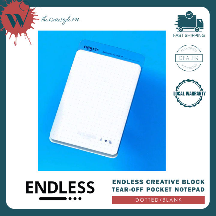 Endless Stationery - Creative Block Tear-Off Notepad (Pocket) | Lazada PH