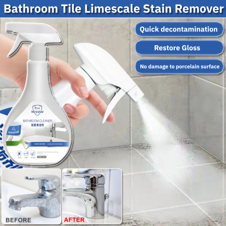 Bathroom Descaling Cleaner Tile Limescale Stain Remover Window Cleaning ...