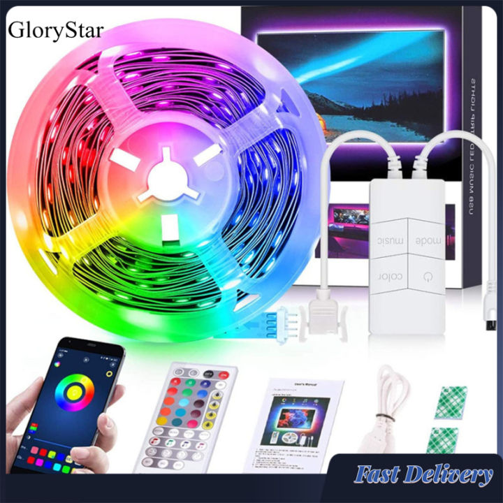 GloryStar 5V FPC RGB 5050 Strip Light Set Backlight With Usb Bluetooth ...
