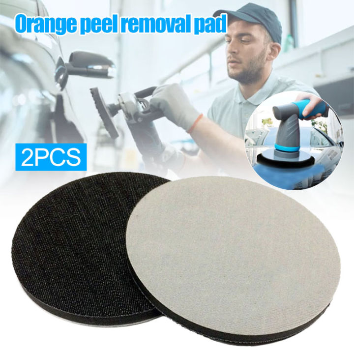 weloveroom 2pcs Denim Orange Peel Removal Pad 3/4/5/6/7inch- Single ...