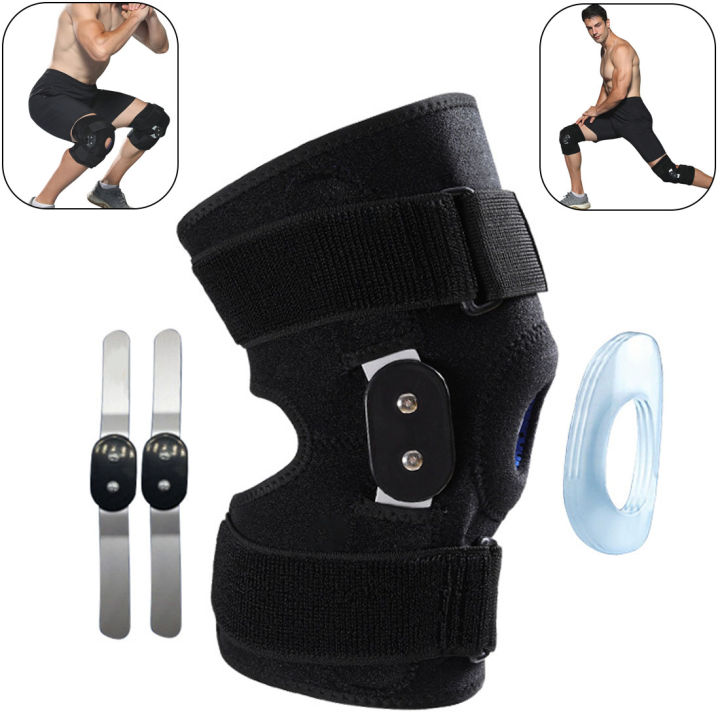 1PCS Adjustable Pressurized Knee Brace, Stable Support of The Knee with ...