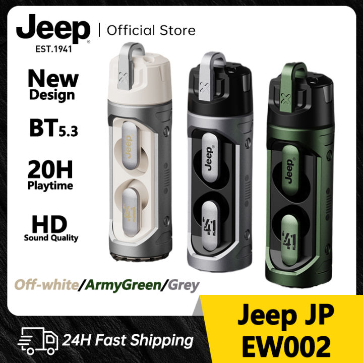 【Metallic Feel】Jeep EW002 TWS True Wireless Earphones, Bluetooth 5.3 ...
