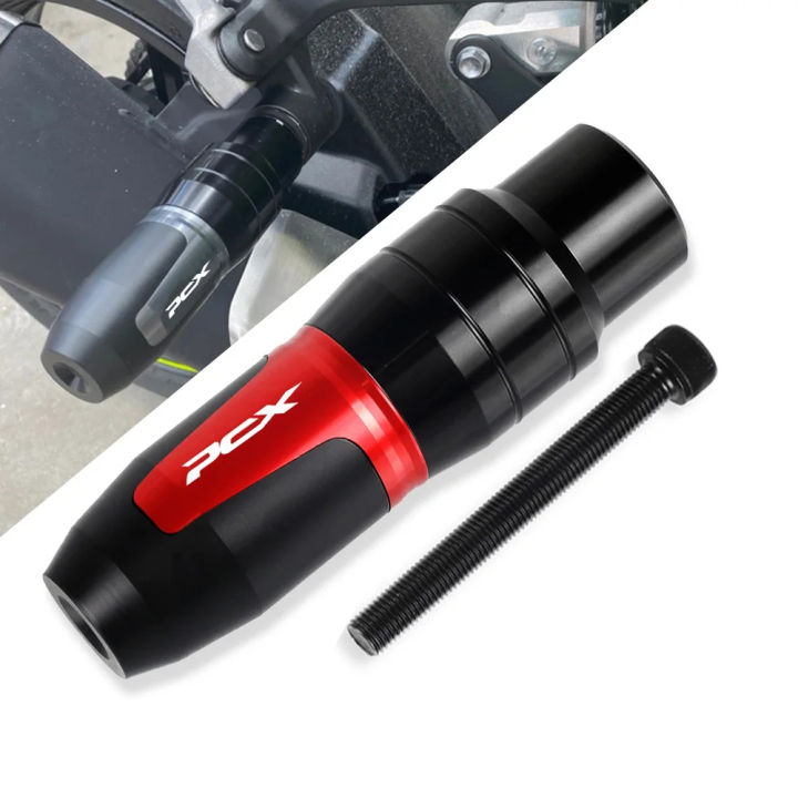 For HONDA PCX 150 PCX 160 CBS ABS Crash Pads Exhaust Pipe Guard Slider Frame Slider Crash Anti ...