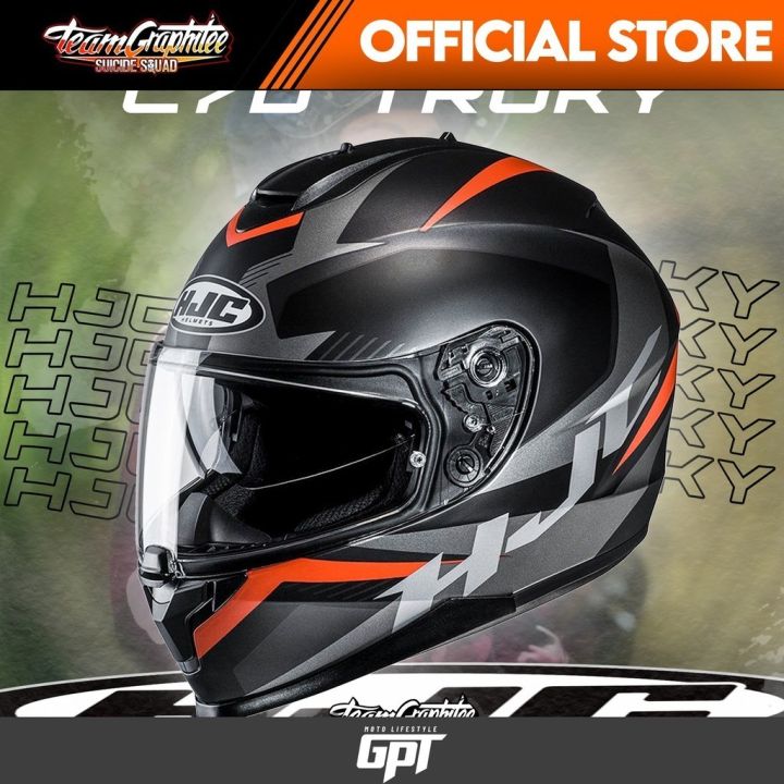 HJC C70 TROKY MC7SF | Lazada PH