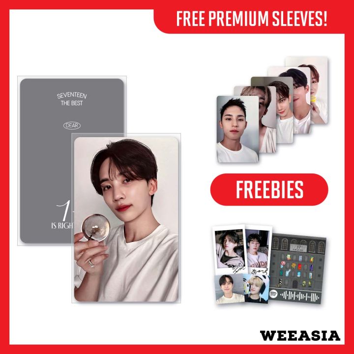 SEVENTEEN 17 IS RIGHT HERE DEAR VERSION LOMO CARDS PHOTOCARDS HD Print with FREEBIES | WEEASIA ...