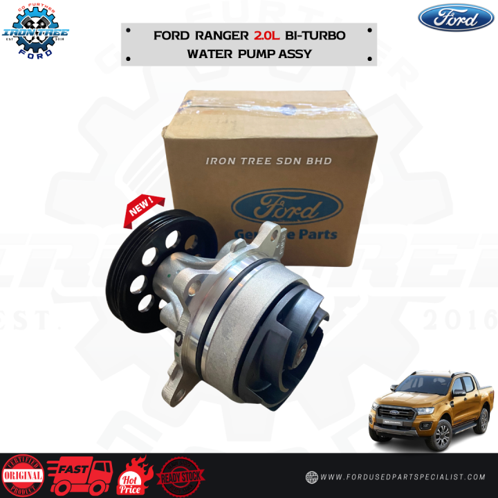 100%Original Ford Ranger T8 BI-Turbo 2.0L Water Pump Assy >JB3Q-8501-AC
