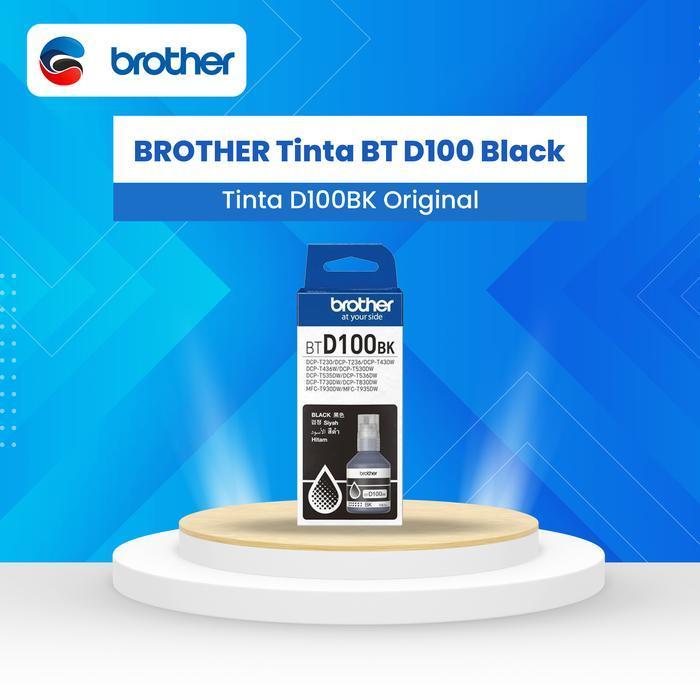 BROTHER Tinta BT D100 Black BTD100 Black BT D100BK Original | Lazada ...