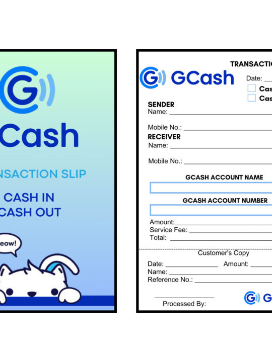 GCASH TRANSACTION SLIP | Lazada PH