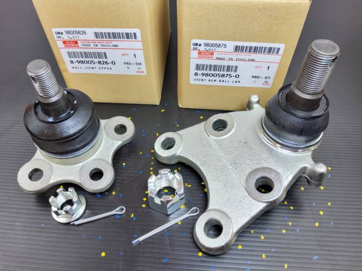 ลูกหมากปีกนกบน+ล่าง D-MAX 4X4 ไฮแลนเดอร์ (ยกสูง)#8-98005826-0(บน),8 ...