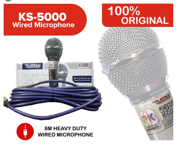 amz.ph PLATINUM KS-5000 MICROPHONE | Lazada PH