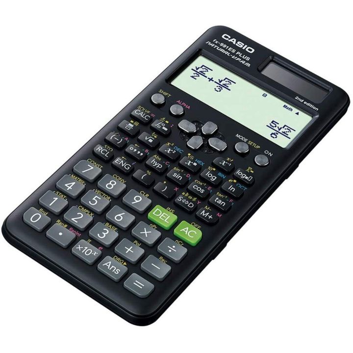ALAT HITUNG DIGITAL / KALKULATOR SEKOLAH - CASIO FX-991 ES PLUS 2ND ...