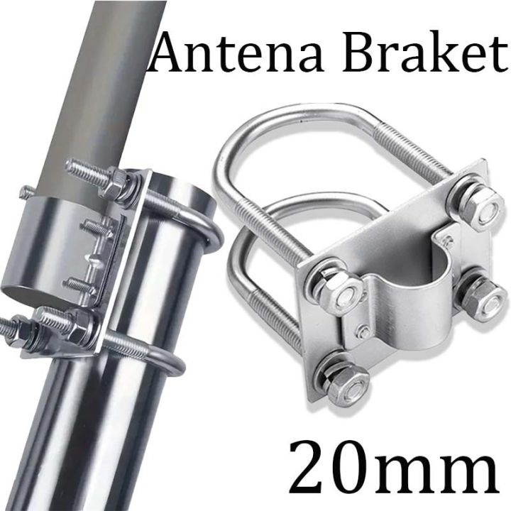 20mm Bracket Antena Universal Bracket Pipa Penyangga Tiang Bracket ...