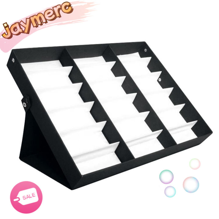18 Grid Sunglasses Organizer Storage Box Glasses Display Case Stand ...