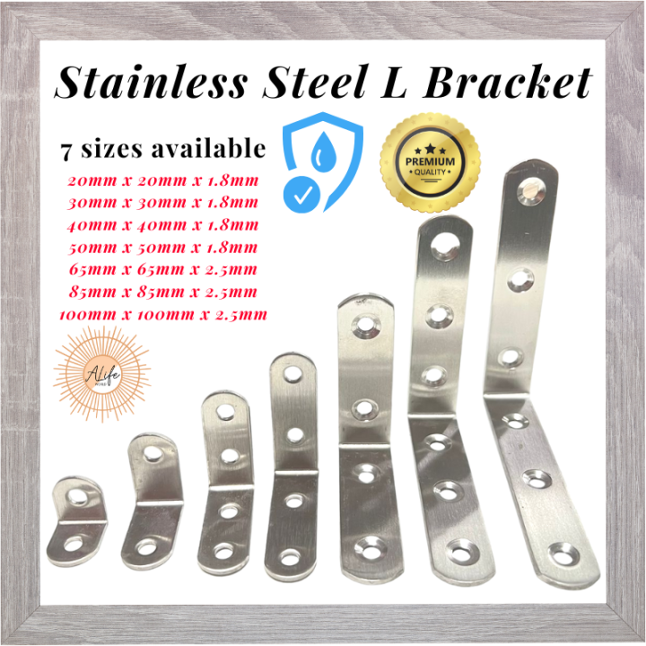 ALife World High Quality Stainless Steel L Bracket Angle Bracket Rack ...