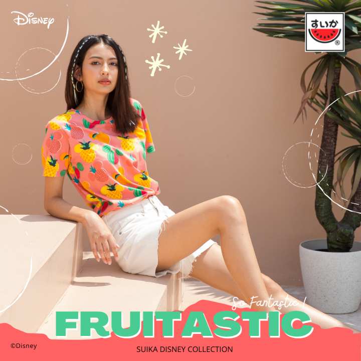 SUIKA (เสื้อแตงโม) - DISNEY COLLECTION : FRUITASTIC สี SWEET PUNCH (MK ...