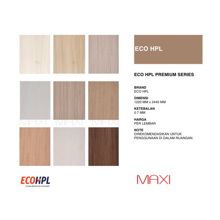 ECO HPL Woodgrain Premium ECO-P042 - ECO-P098 | Lazada Indonesia