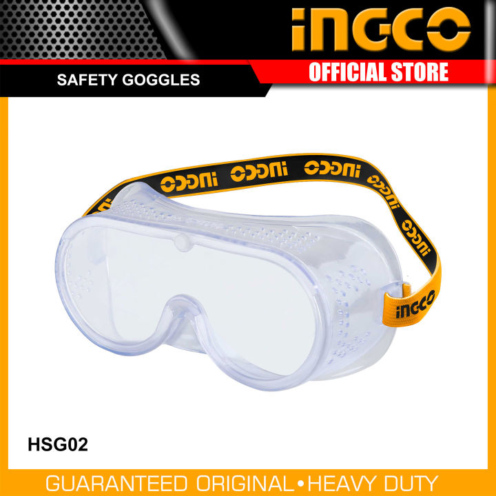 Ingco HSG02 Safety Goggles Eye Protection Shield IHT | Lazada PH