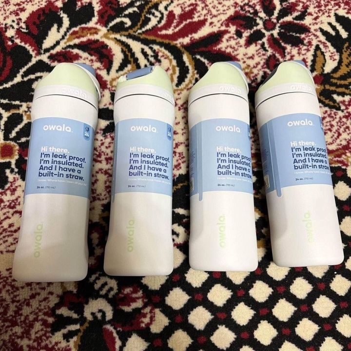 (SALE) Owala 24oz FreeSip Insulated Stainless Steel Bottle with Straw ...