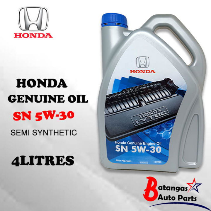 HONDA Genuine Engine Oil SN 5W-30 | Lazada PH