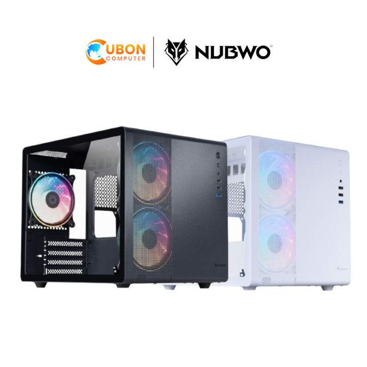 CASE (เคส) NUBWO NPC-331 (WHITE/ BLACK) รับประกัน 1 ปี | Lazada.co.th