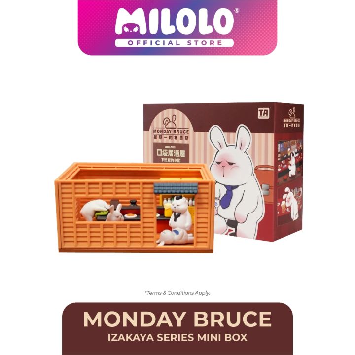 [MILOLO] MONDAY BRUCE Izakaya Edition MBR-C02 Figure - Original | Lazada