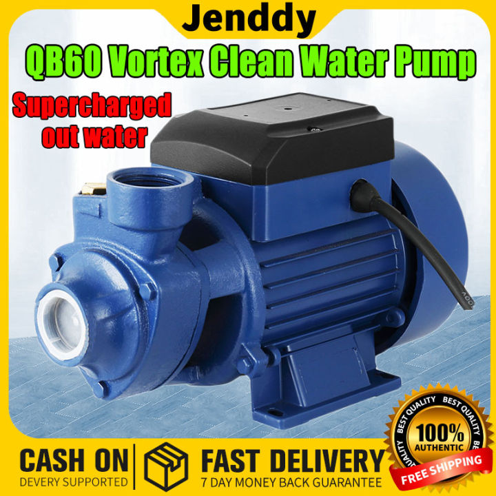 Yoqu Power Pump QB60 Vortex Clean Water Pump 220V 370W Electric Water ...