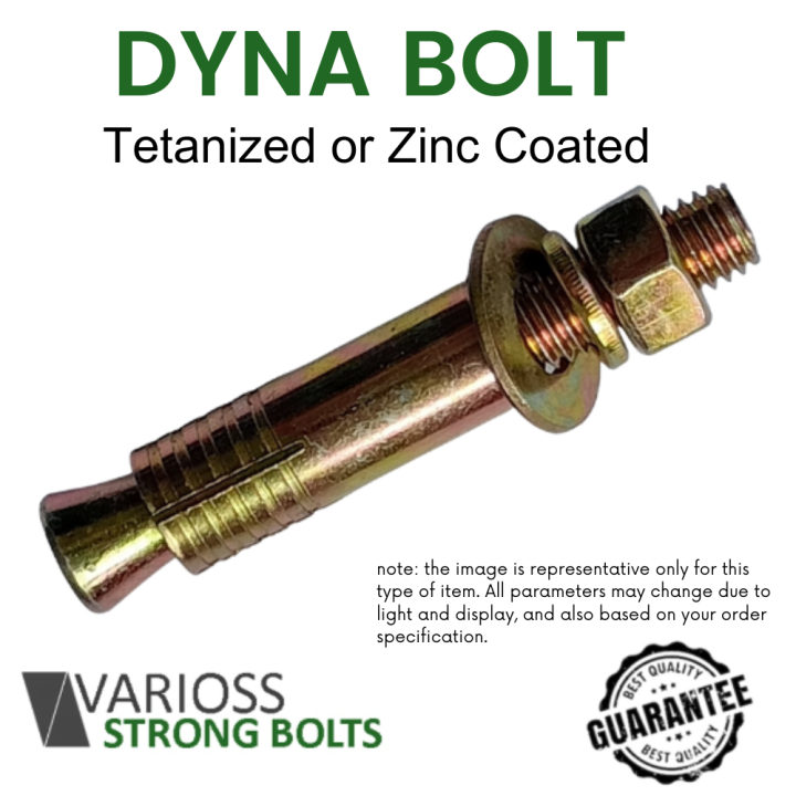 1/4" to 1" Dynabolt Dyna Bolt Expansion Bolt ,Anchor Bolt only from ...
