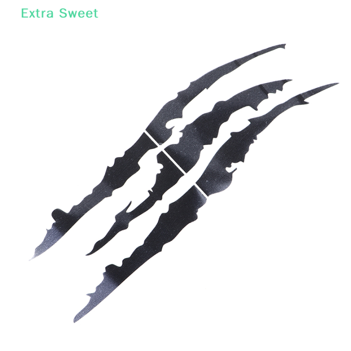 🔥[HOT SALE]Extra Sweet สติกเกอร์รถสะท้อนแสง Monster Claw เครื่องหมายรอย ...