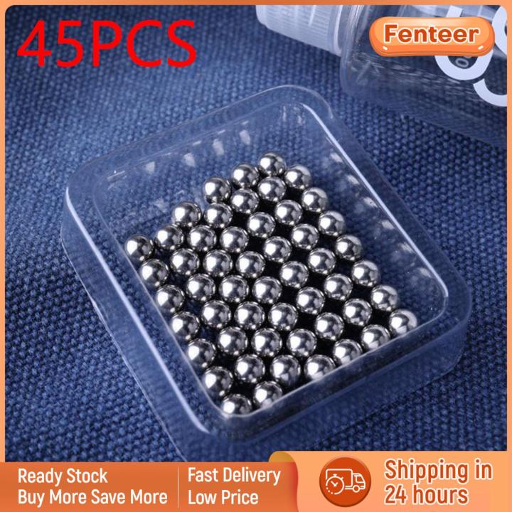 Fenteer 45Pcs Paint Mixing Ball Metal Accessories for Model Paints ...