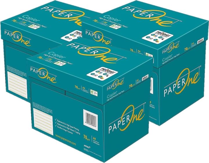 Paperone A4 Copy Paper 70gsm/ 80gsm Blue (Box of 5reams) | Lazada Singapore