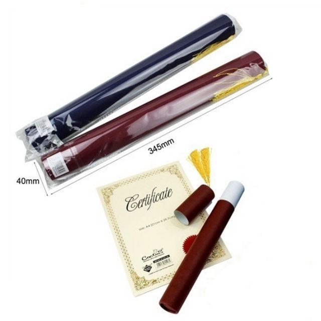 A4 Certificate Tube Holder / Graduation Cert Scroll | Lazada