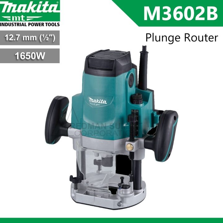 Makita MT Series M3602B Router (Plunge Type) with Anti Restart Function ...