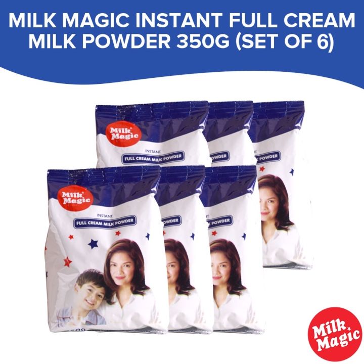 Milk Magic - Instant Full Cream Milk Powder 350g (Set of 6) - EXP Date ...