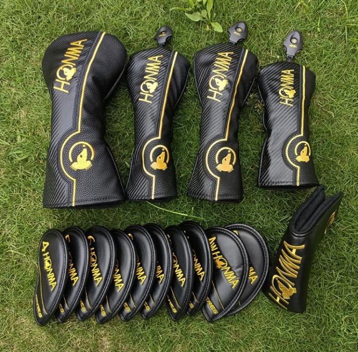 HONMA BERES Golf club cover red horse full cap cover wood cover iron ...