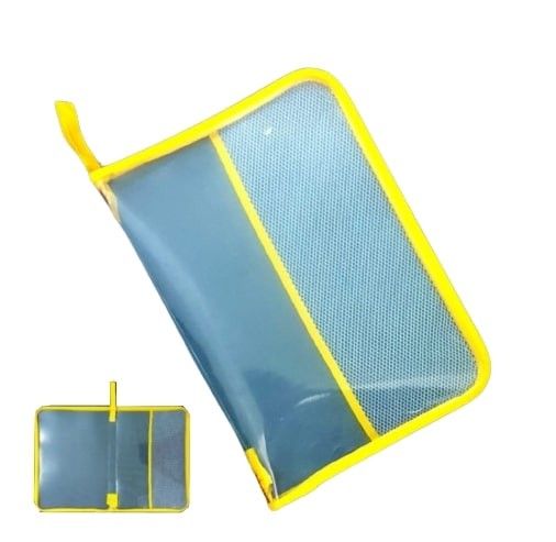 Map plastik resleting zipper bag F4 Folio - Kuning | Lazada Indonesia