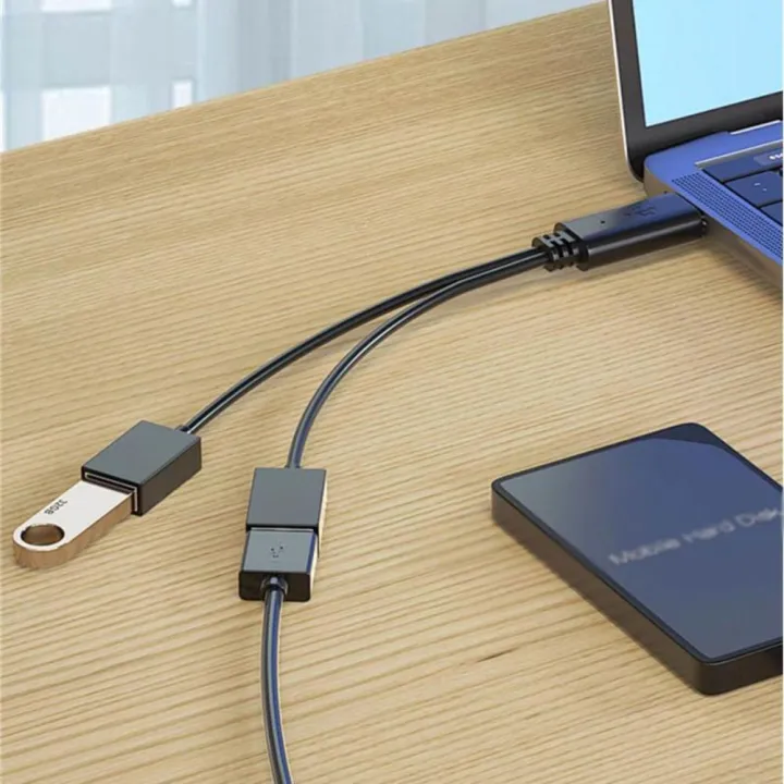 SEJUE4373 USB Extension Line USB Splitter Cable Converter Splitter 1 ...