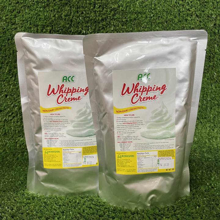 ACC Non-Dairy Whipping Creme Paste 1kg | Lazada PH