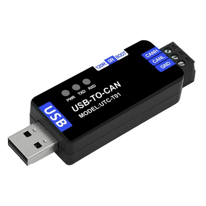 USB to CAN Module CAN Analyzer USB to CAN Adapter USB CAN Bus Analyzer Portable Debugging ...